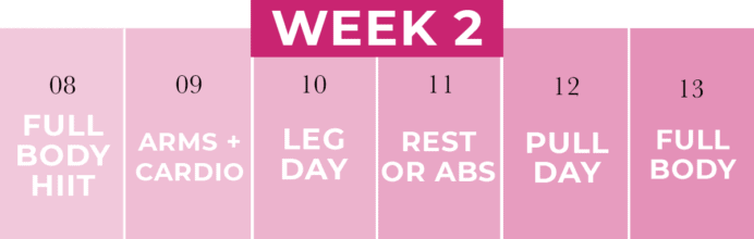 Free 2-Week Workout and Meal Plan (PDF) | Nourish Move Love