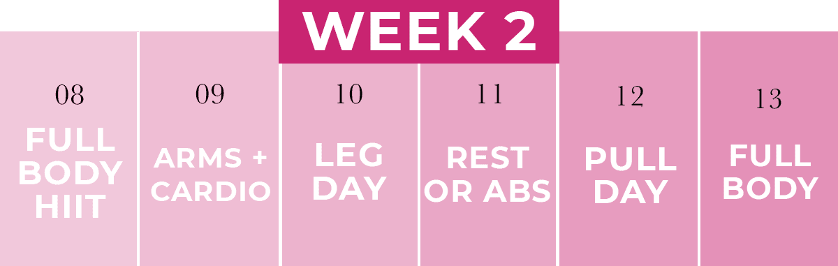 Free 2-Week Workout and Meal Plan (PDF) | Nourish Move Love