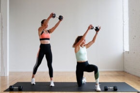 40-Minute Dumbbell HIIT Pyramid Workout | Nourish Move Love