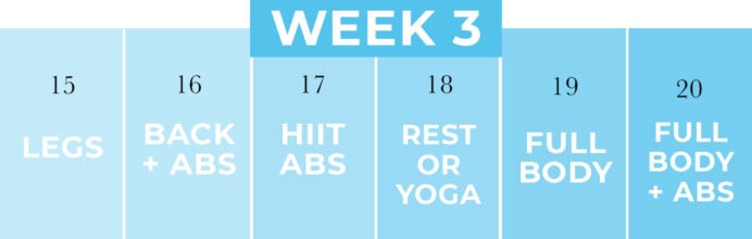 Free 30-Day Home Workout Plan (PDF + Videos) | Nourish Move Love