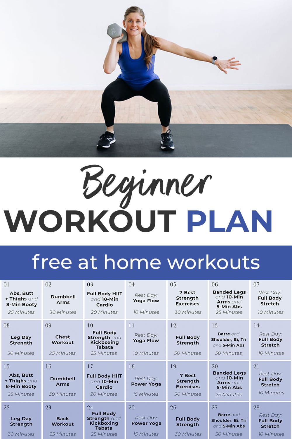 30-Day Beginner Workout Plan
