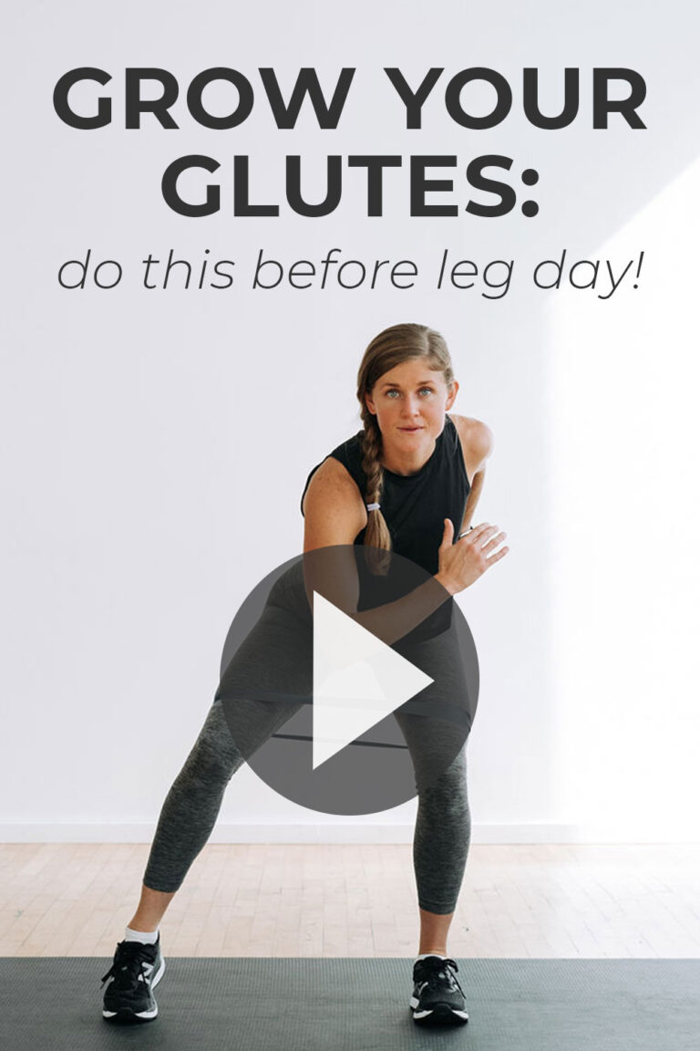 Glute Activation Workout (10 Minutes, 8 Exercises)
