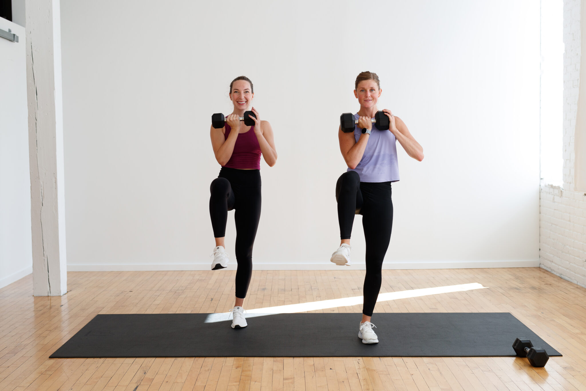 30-Minute First Trimester Workout (Low Impact HIIT) | Nourish Move Love