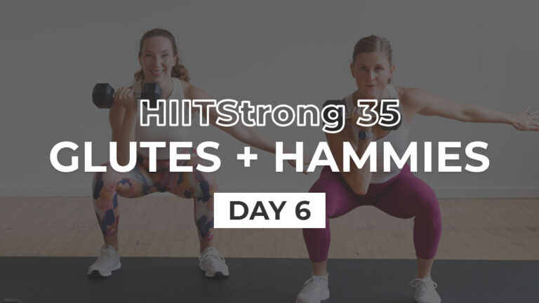 35-Minute Glute and Hamstring Workout (Video) | Nourish Move Love