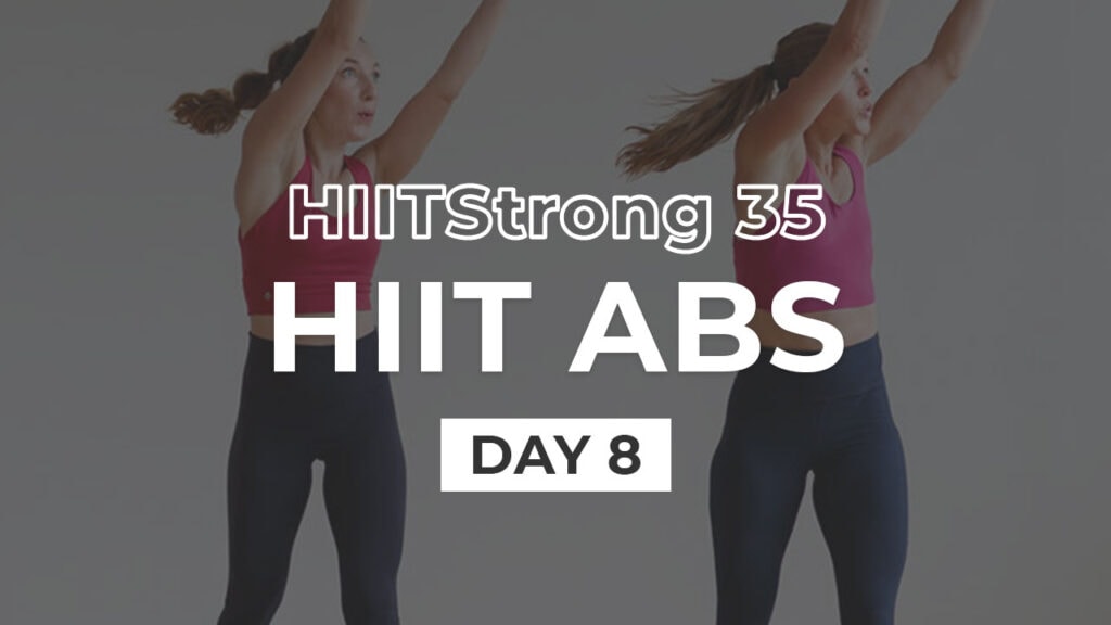 35-Minute HIIT Ab Workout with Weights (VIDEO) | Nourish Move Love