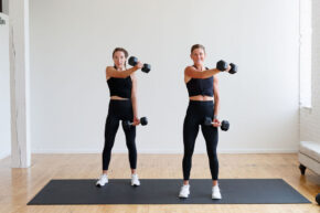 Chest and Back Workout with Dumbbells (Video) | Nourish Move Love