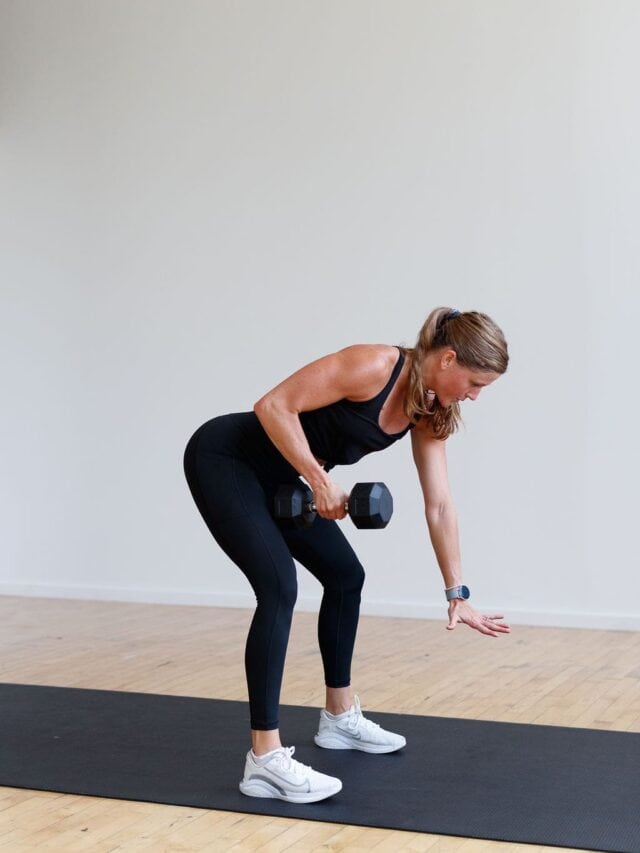 Beginner Arm Workout for STRONG Back + Bicep Muscles! - Nourish, Move, Love