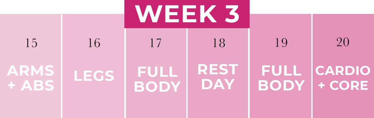 FREE Monthly Workout Plan (and Meal Plan) | Nourish Move Love