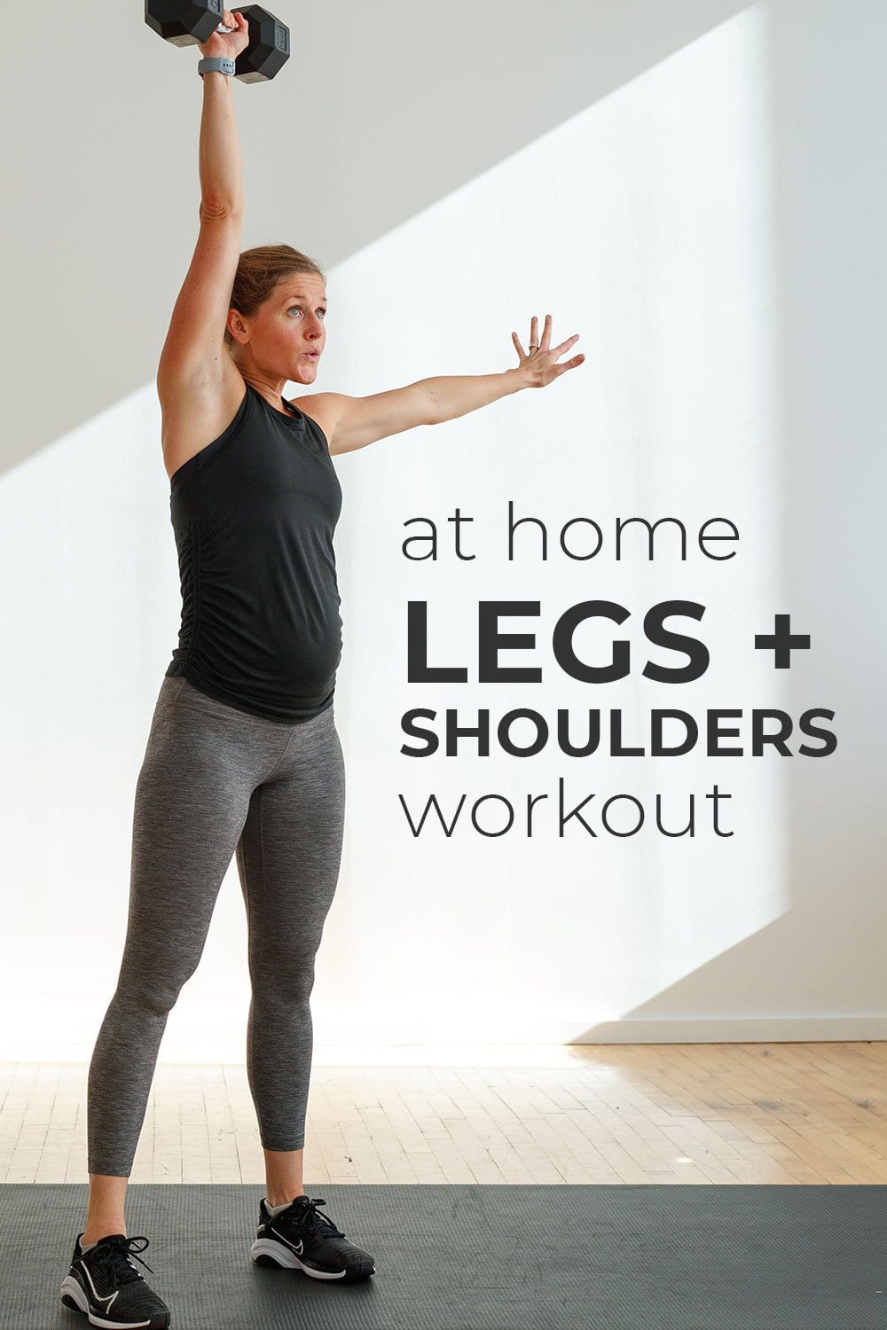 35-Min Leg and Shoulder Workout (Video) | Nourish Move Love