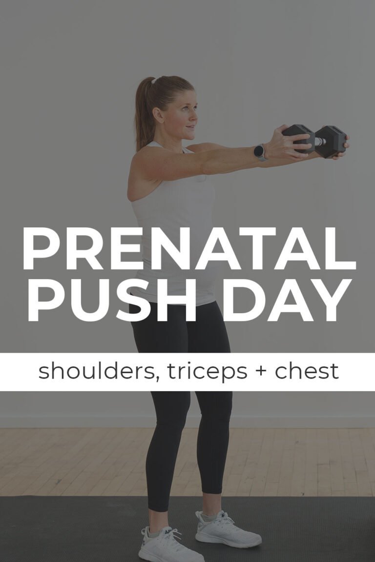 25-Minute Prenatal Arm Workout (Video) | Nourish Move Love