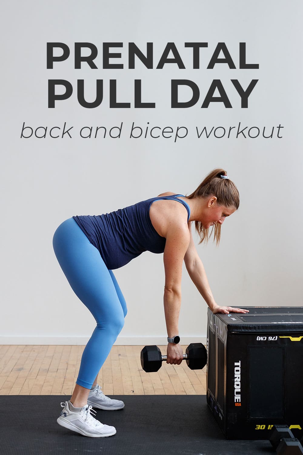 25-Minute Prenatal Back and Bicep Workout (Video) | Nourish Move Love