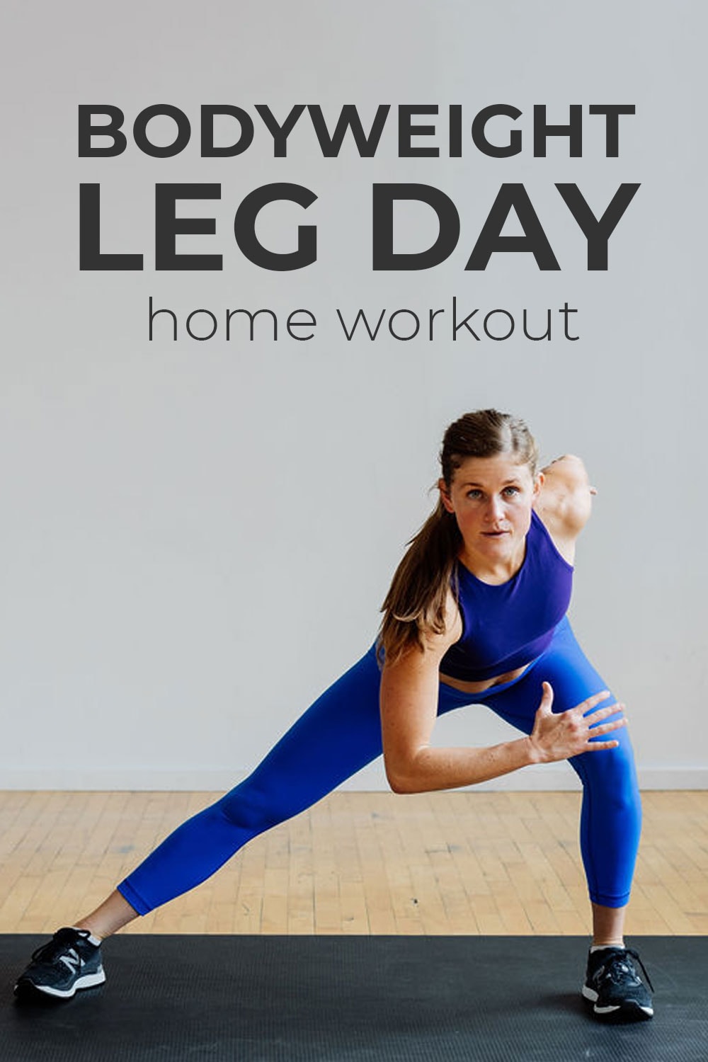 30-Minute Bodyweight Leg Workout | Nourish Move Love