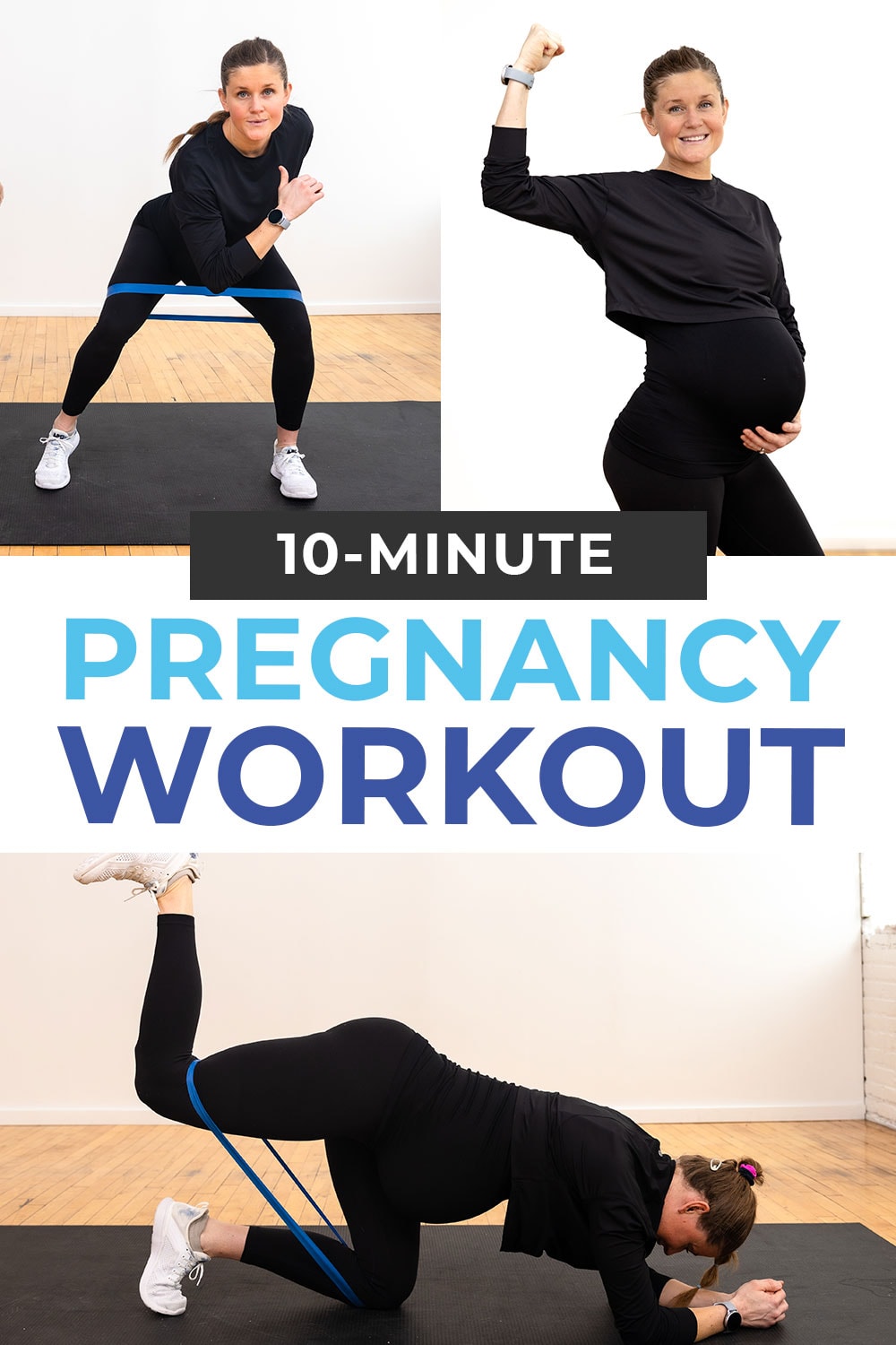 10-Minute Pregnancy Leg Workout (VIDEO) | Nourish Move Love