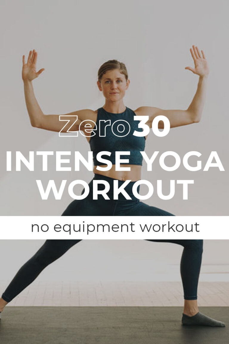 30-Minute Intense Yoga Workout | Nourish Move Love