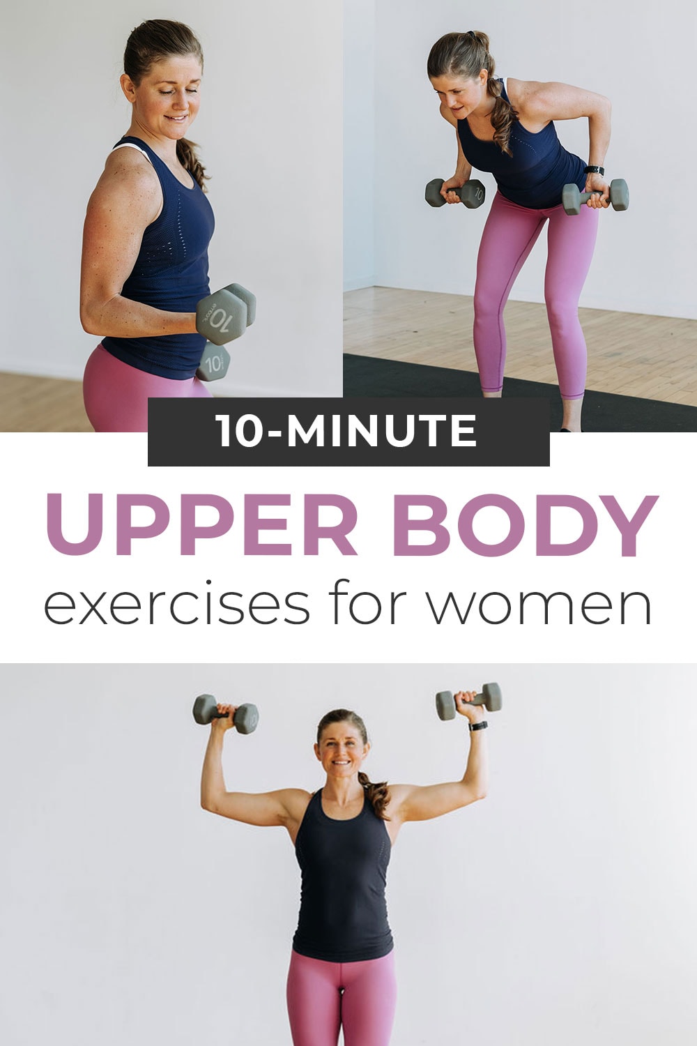Upper Body Workout for Women (10-Minute Routine + Video)