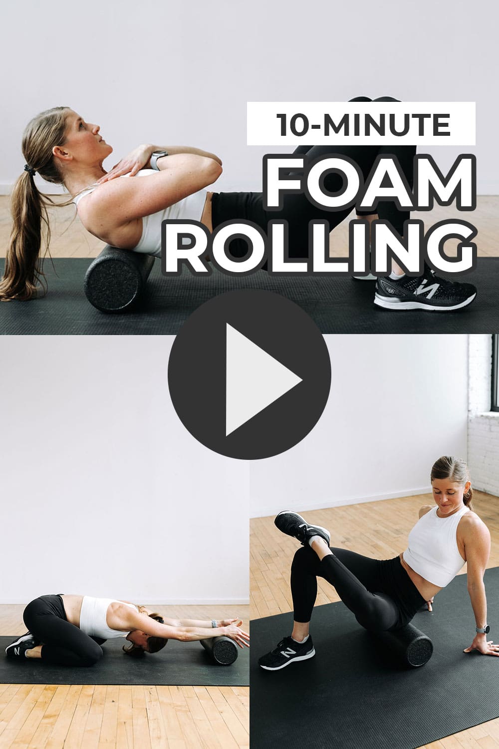 8 Best Foam Roller Exercises (How To Video) | Nourish Move Love