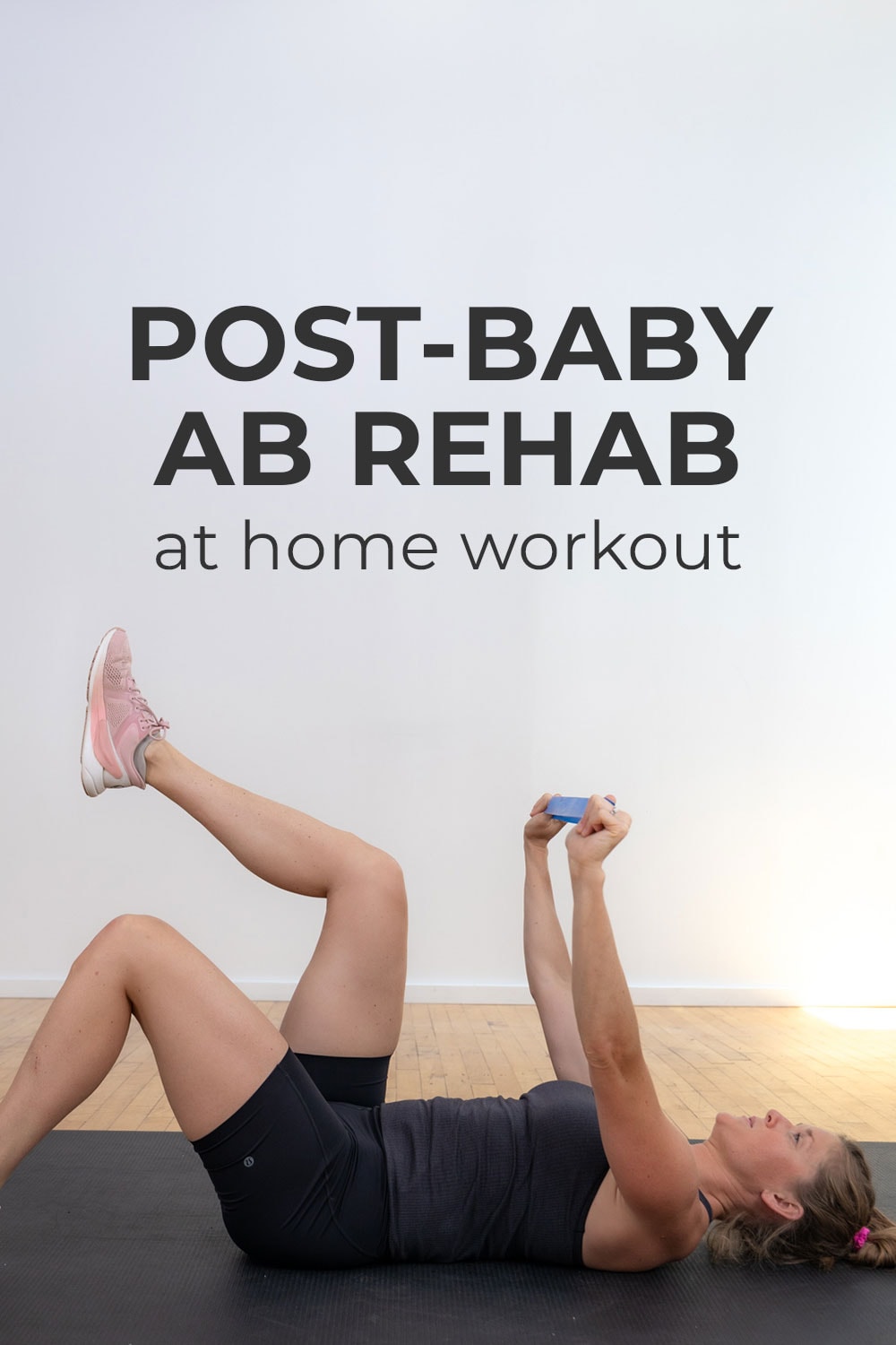 5 Postpartum Ab Exercises with a Mini Band | Nourish Move Love