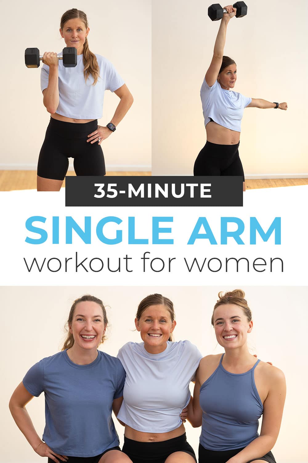35-Minute Unilateral Workout: Arms (Video) | Nourish Move Love