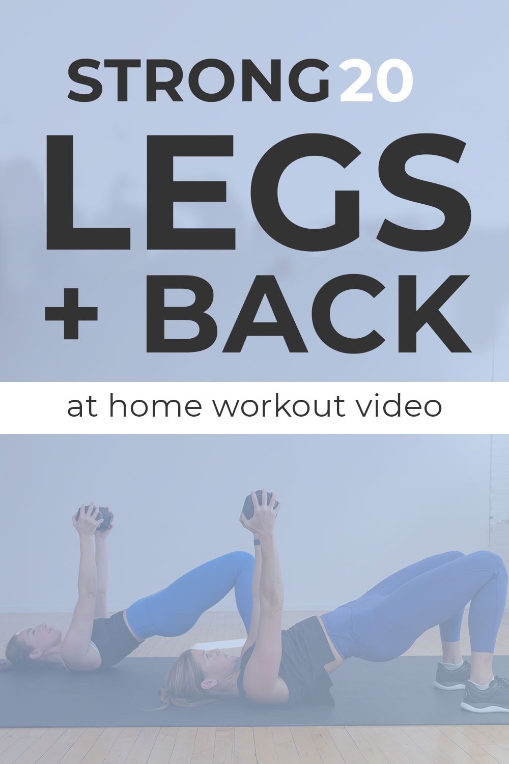 20-Minute Leg and Back Workout (Video) | Nourish Move Love