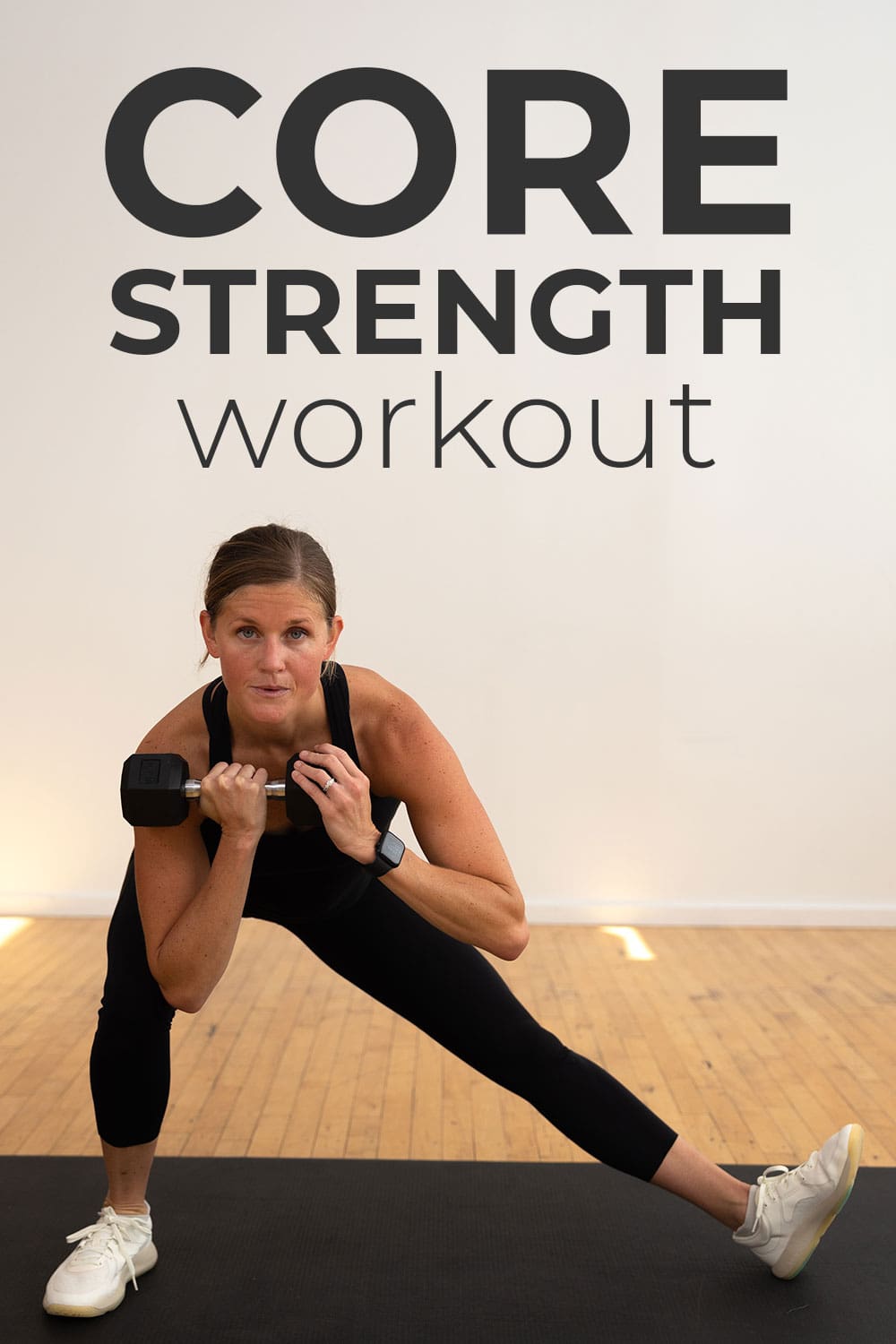 20-Min Standing Core Workout With Weights | Nourish Move Love