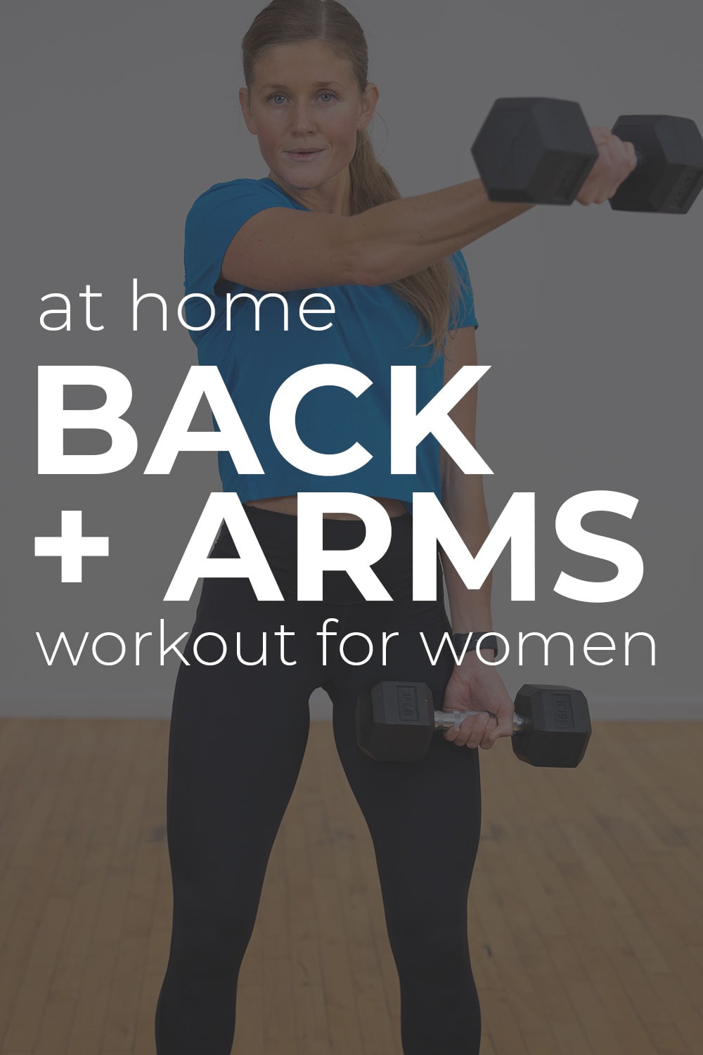 20-Minute Back and Arm Workout (Video) | Nourish Move Love