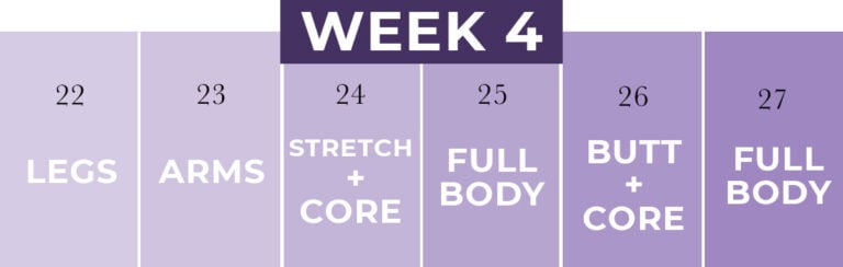 30-Day Postpartum Workout Plan (Free PDF)