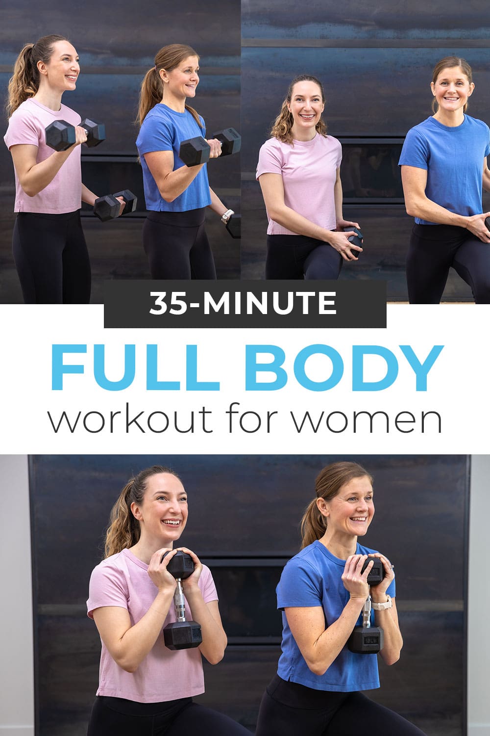 30-Minute Full Body Dumbbell Workout (Video) | Nourish Move Love