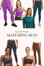 BEST Matching Sets from lululemon (Try-On) | Nourish Move Love