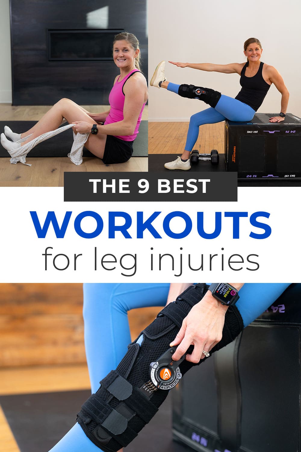 9 Best Leg/Knee Injury Workouts on YouTube | Nourish Move Love