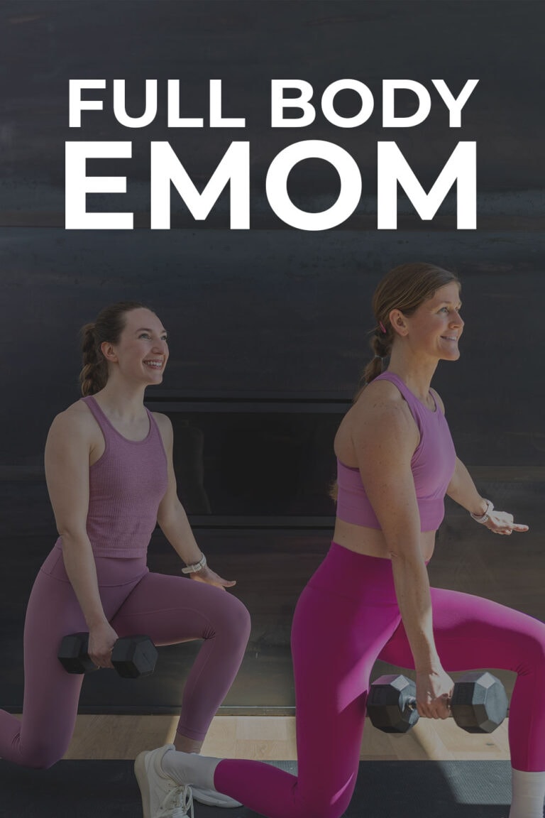 40-Minute Full Body EMOM Workout (Video) | Nourish Move Love