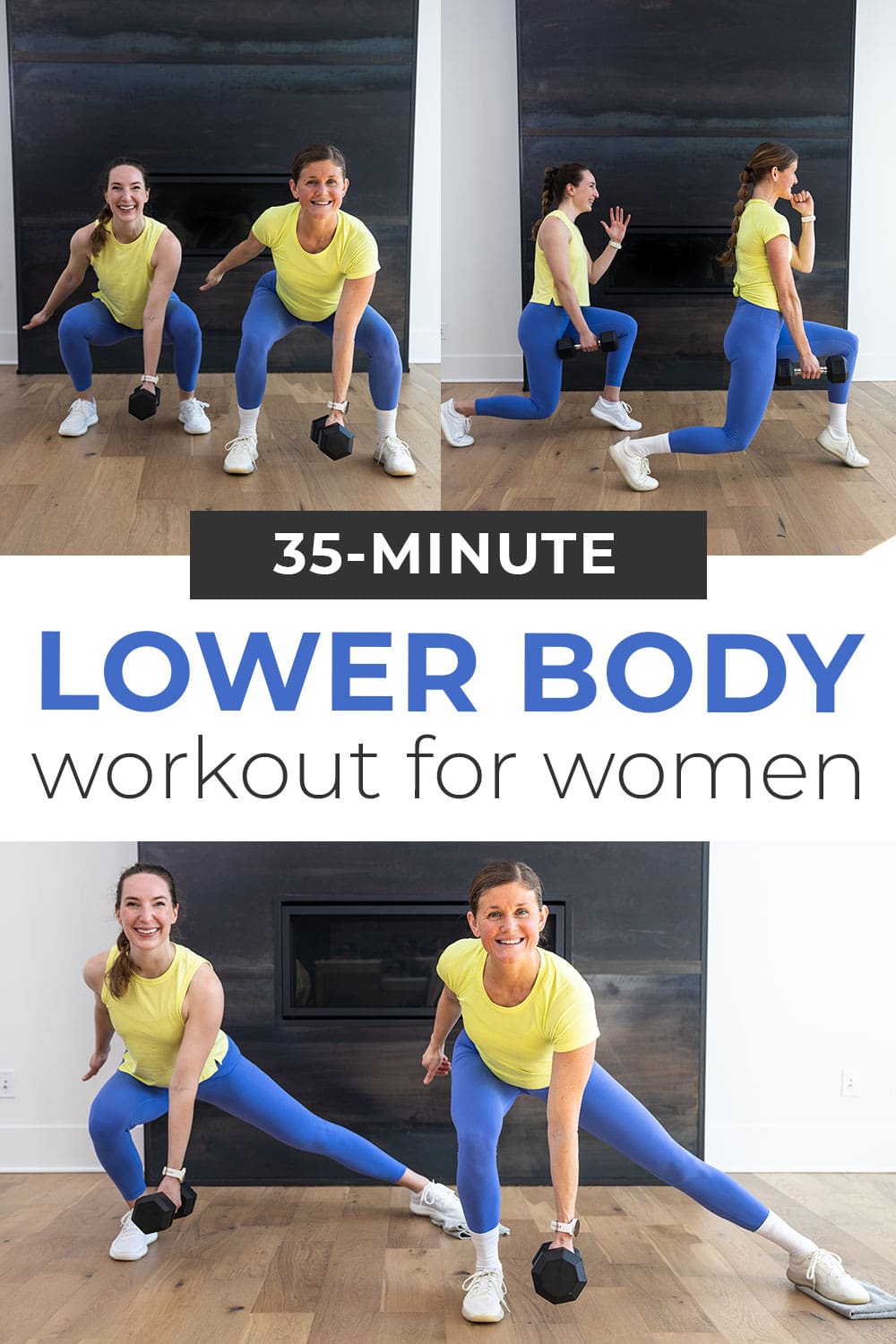 35-Minute Lower Body Dumbbell Workout | Nourish Move Love