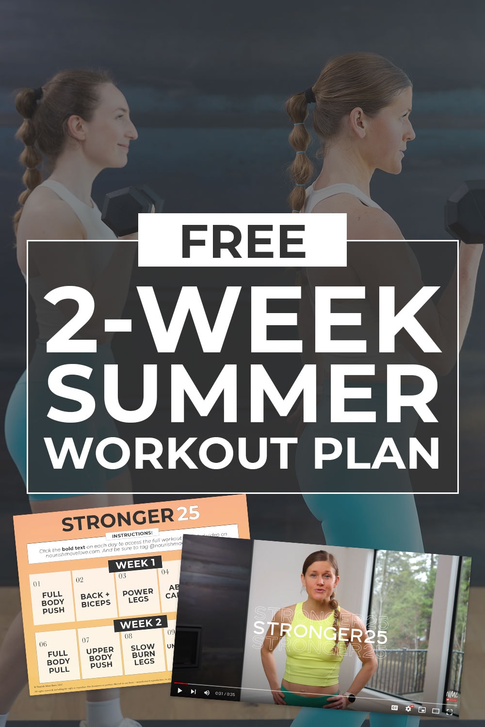 2-Week Strength Training Program (PDF) | Nourish Move Love