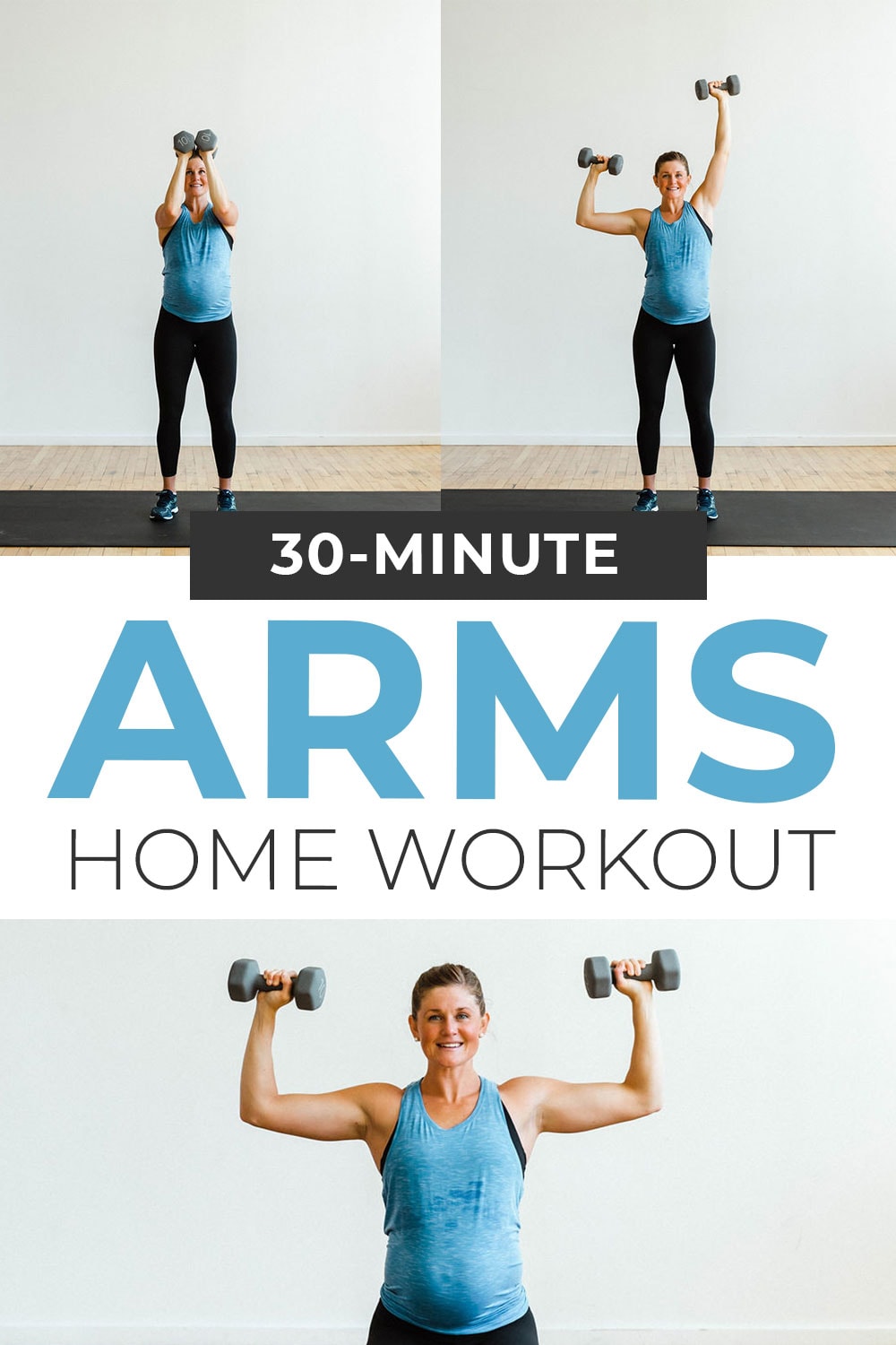 30-Minute Dumbbell Arm Workout (Video) | Nourish Move Love