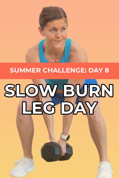 25-Minute Leg Circuit Workout (Video) | Nourish Move Love