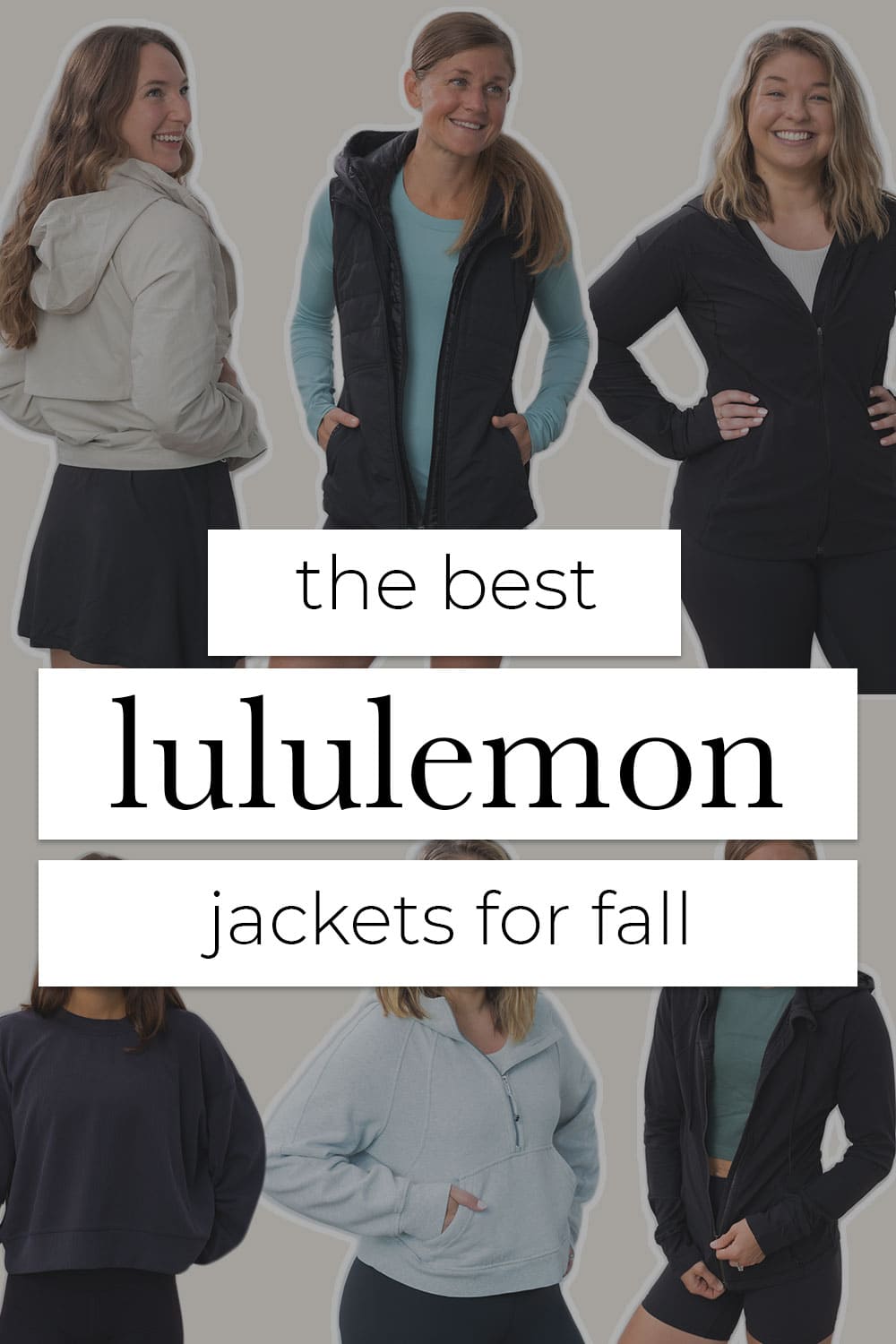 Best lululemon Jackets and Sweatshirts (Size + Fit Guide)