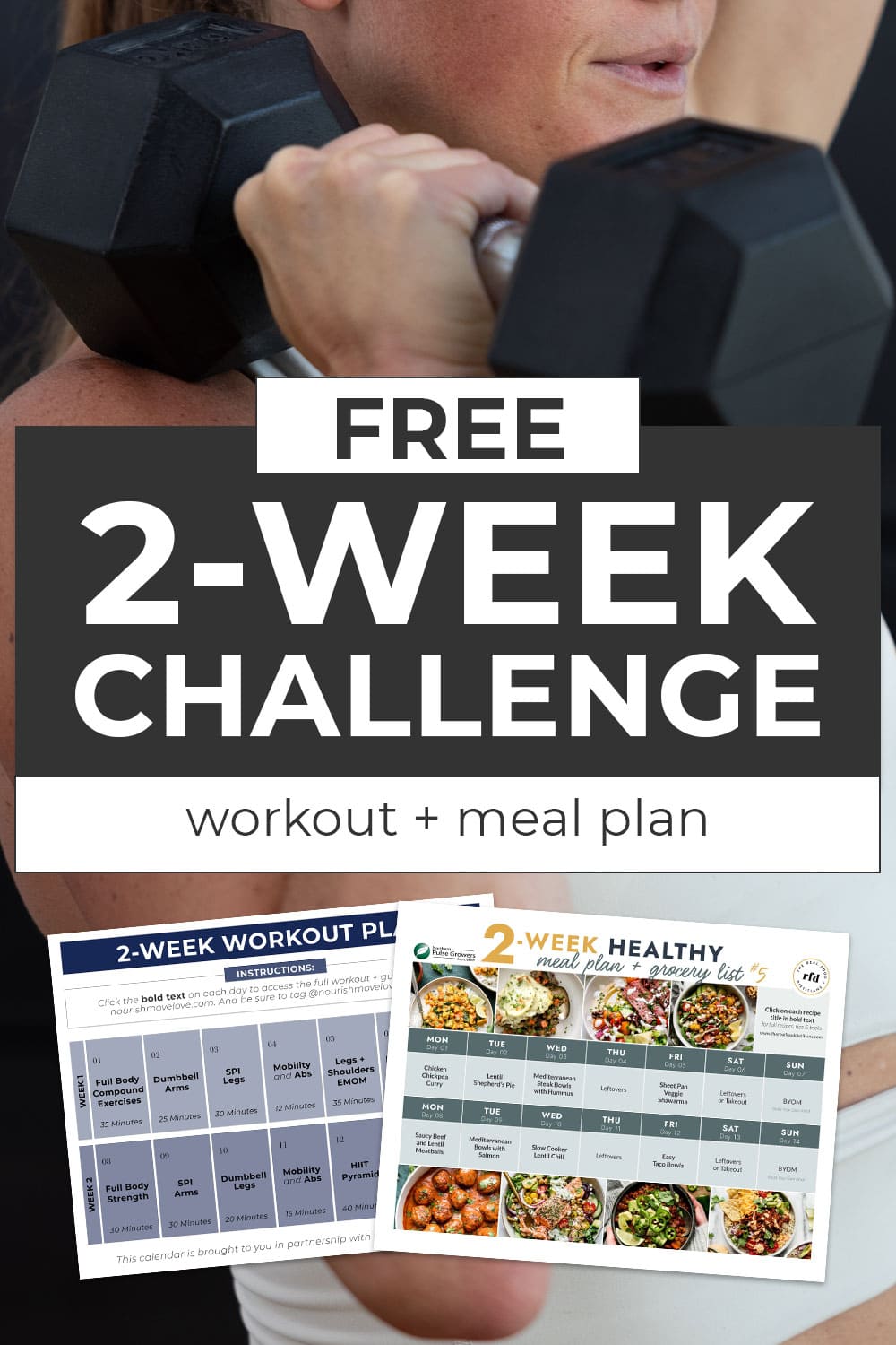 Free 2-Week Workout Challenge + Meal Plan (PDF) | NML