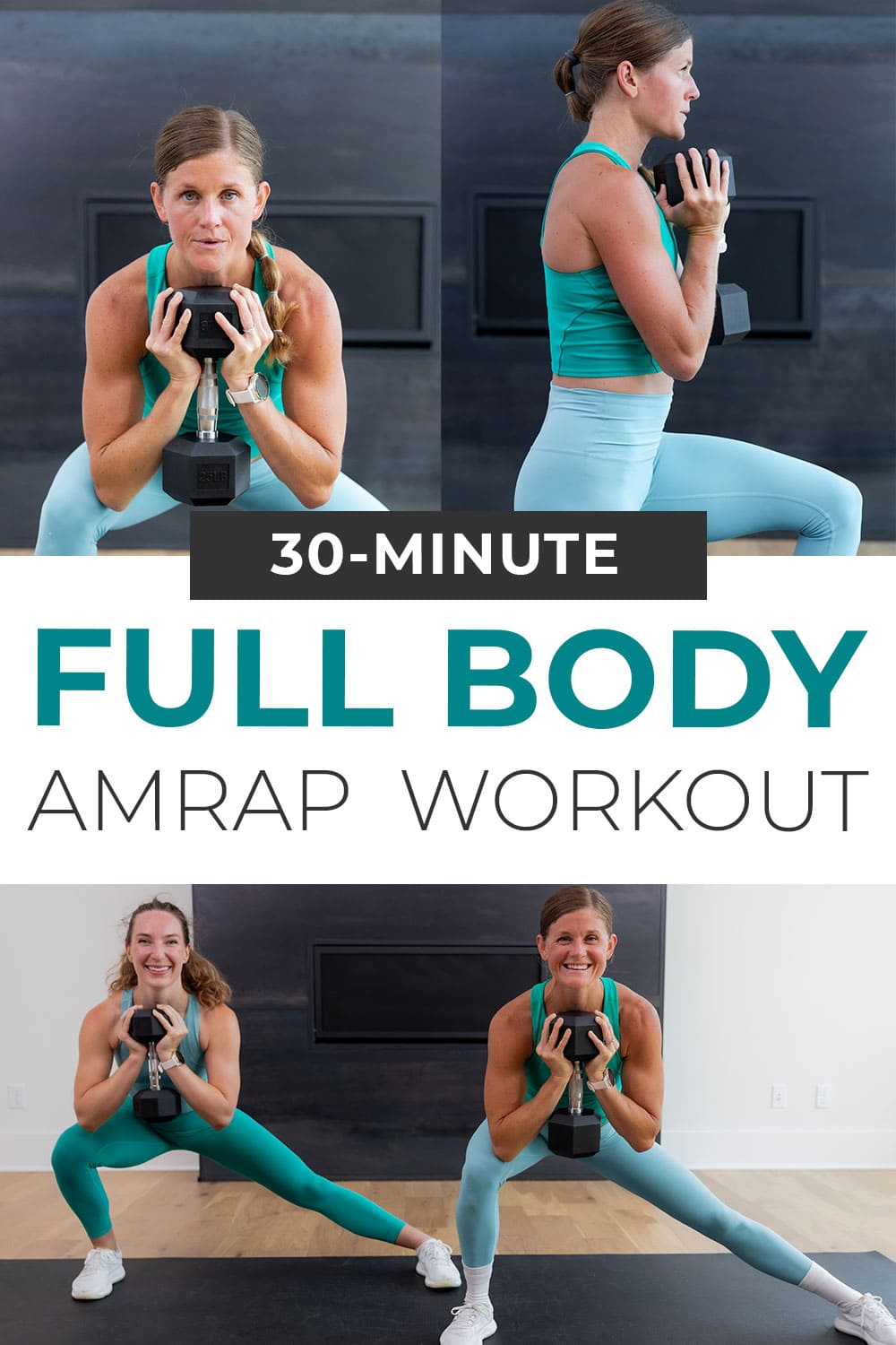 30-Minute AMRAP Workout (Video) | Nourish Move Love