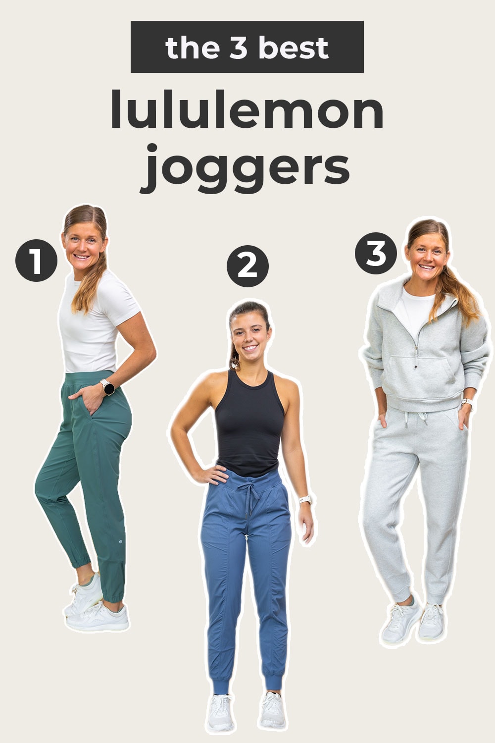 Best lululemon Joggers for Women (Review) | Nourish Move Love