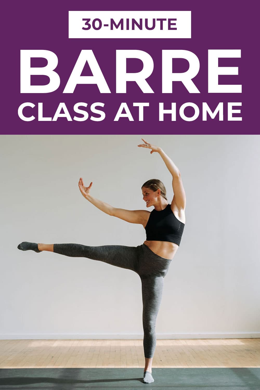 30-Minute Cardio Barre Class (Video) | Nourish Move Love