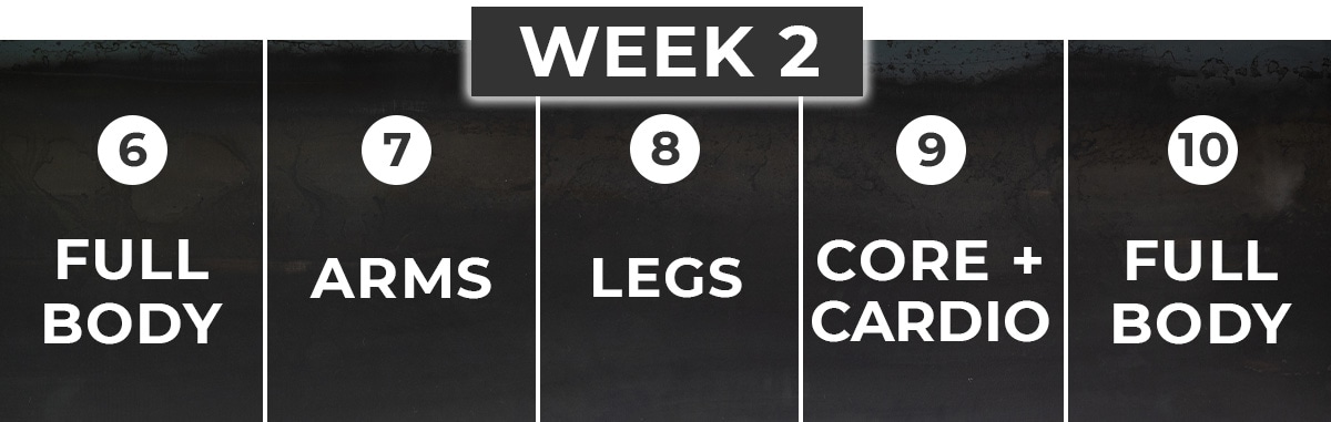 2-Week MetCon Workout Program (PDF) | Nourish Move Love