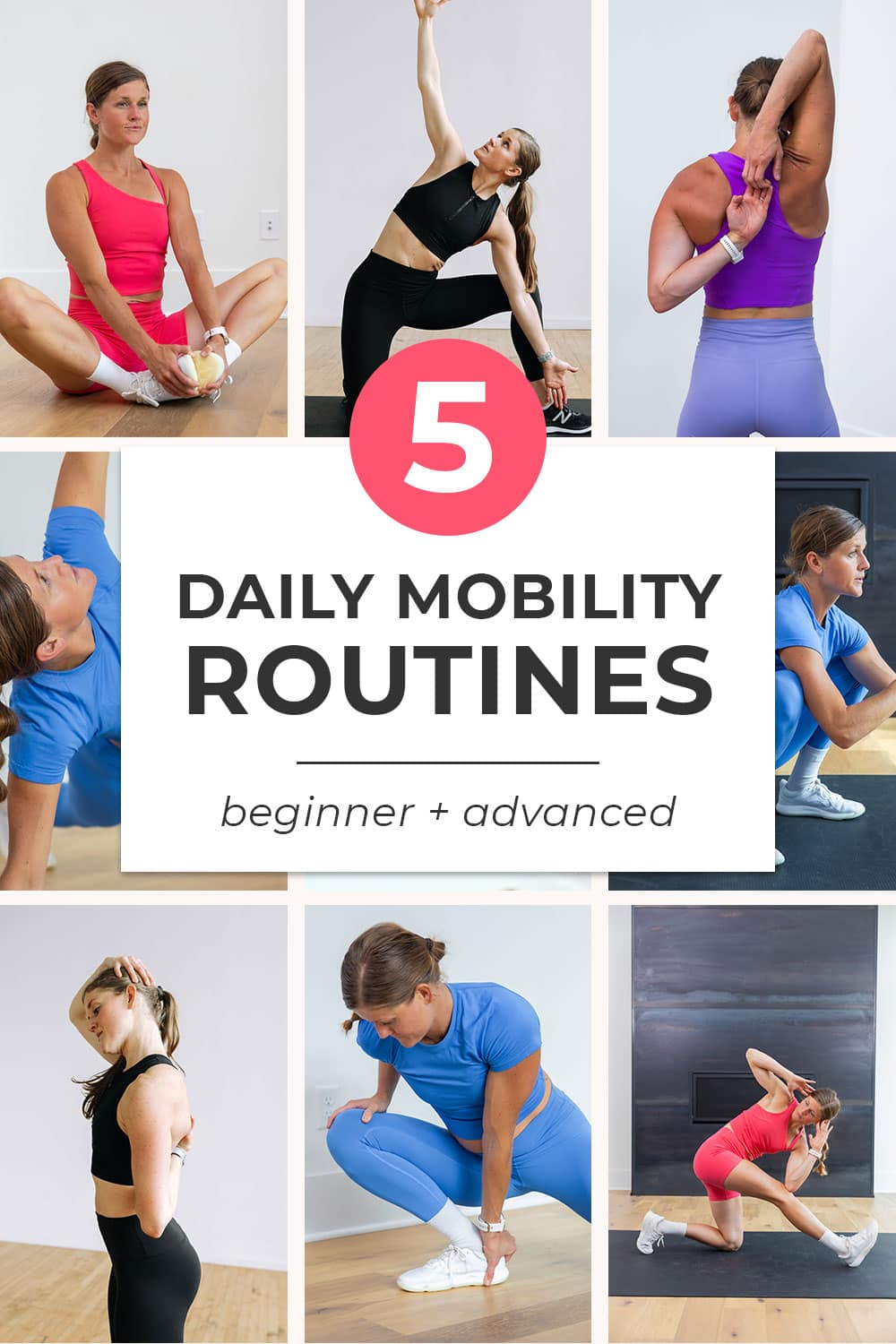 5 Mobility Training Routines (Guided Videos) | Nourish Move Love
