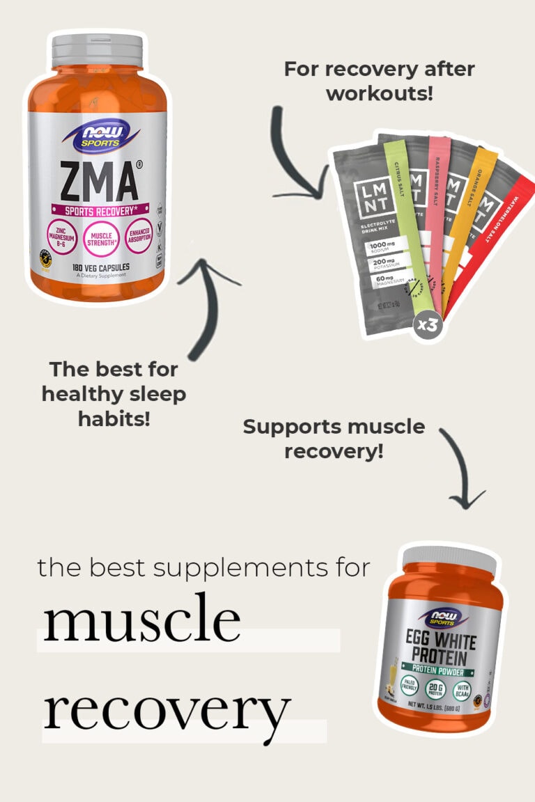 Best Muscle Recovery Supplements (2023) | Nourish Move Love