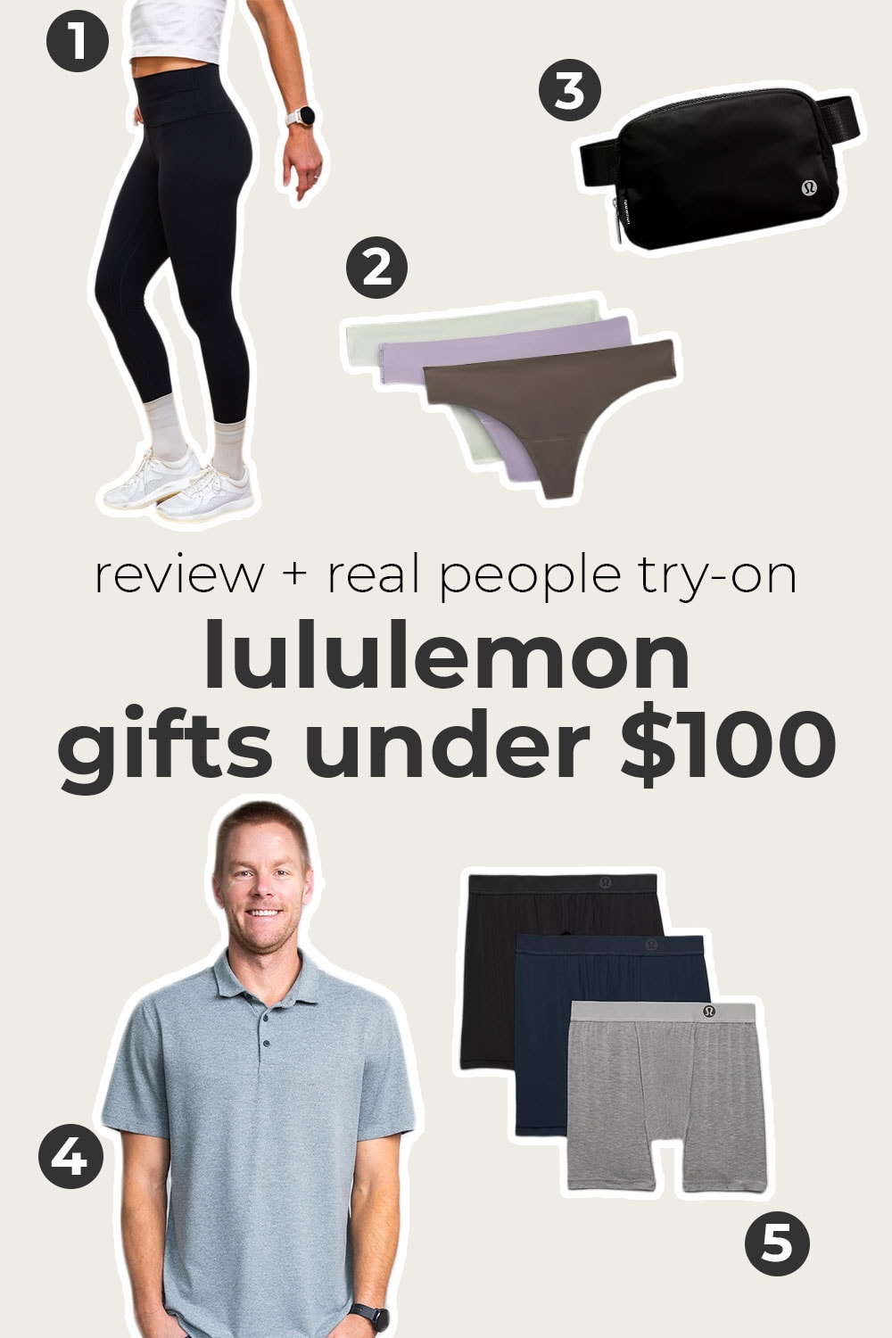 5 BEST Gifts Under $100 from lululemon | Nourish Move Love