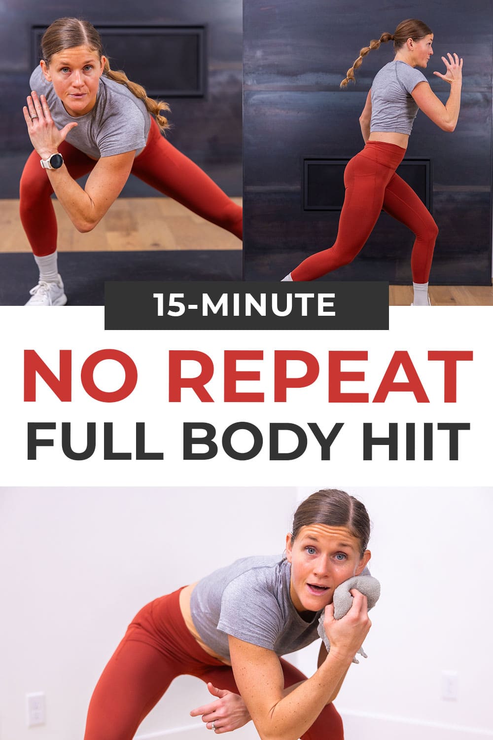 15-Minute HIIT Workout (No Equipment) | Nourish Move Love