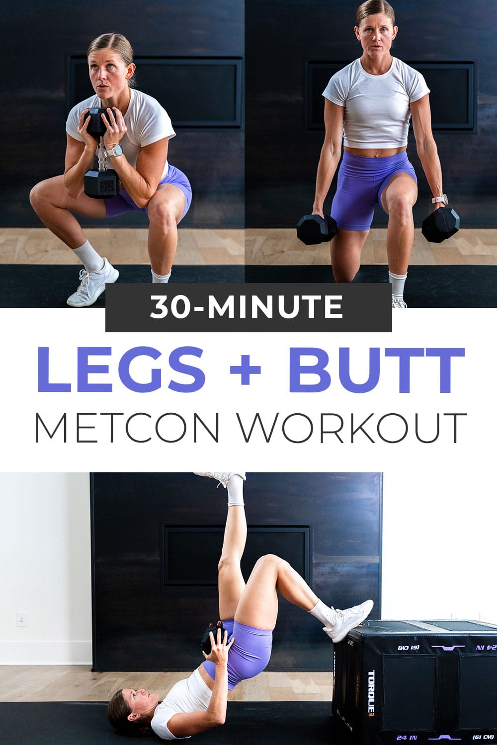 30-Minute Dumbbell Lunges Workout (Video) | Nourish Move Love