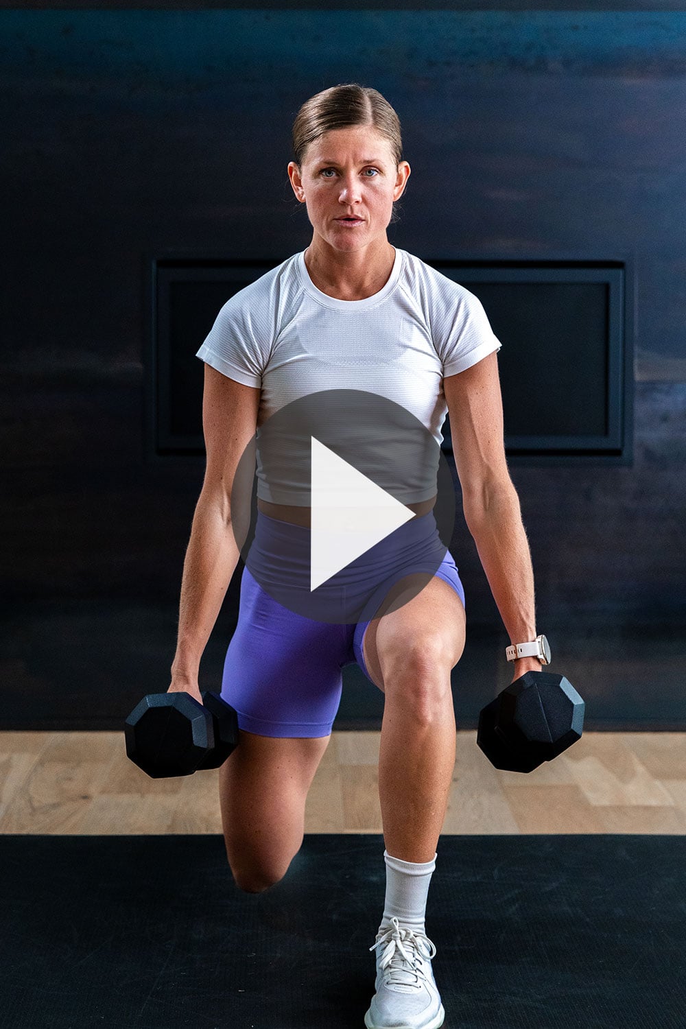 30-Minute Dumbbell Lunges Workout (Video) | Nourish Move Love