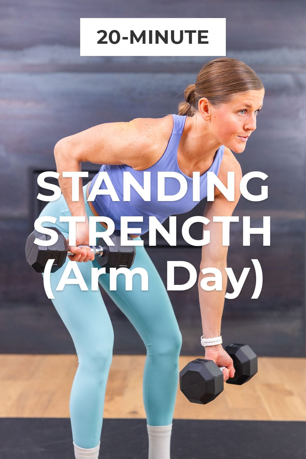 20-Minute Dumbbell Upper-Body Workout (All Standing)