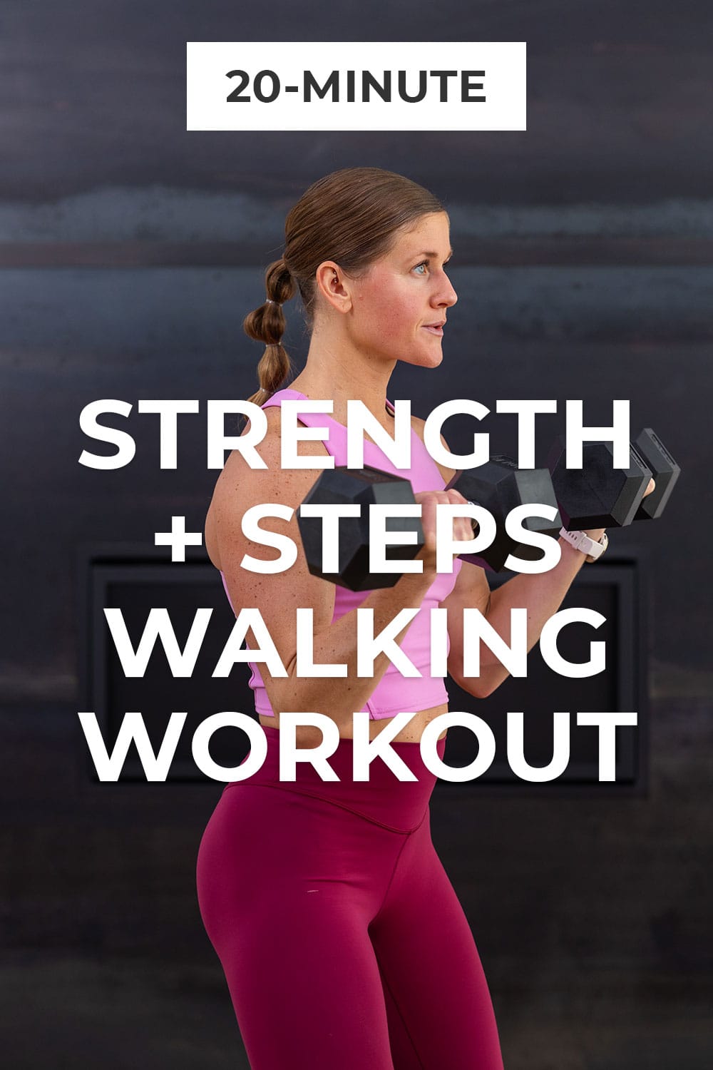 20-Minute Strength + Walking Workout (Video)| Nourish Move Love