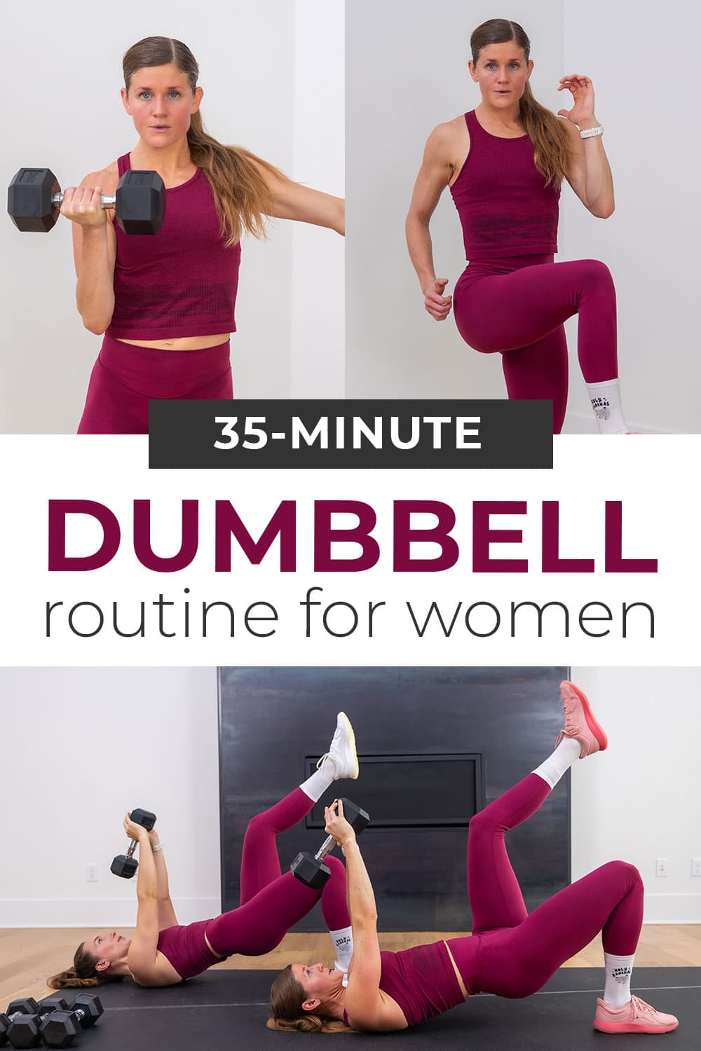 35-Minute Full Body Dumbbell Workout (Video) | NML