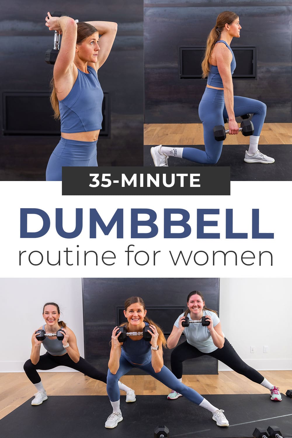 Full-Body Dumbbell Workout (35-Minutes)